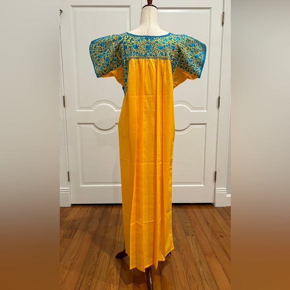 New. Handmade | Dresses | San Antonino Maxi Dressoaxaca Mexican ...